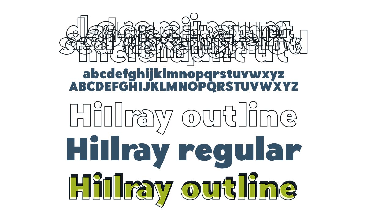 Hillray Font – Photograph Works